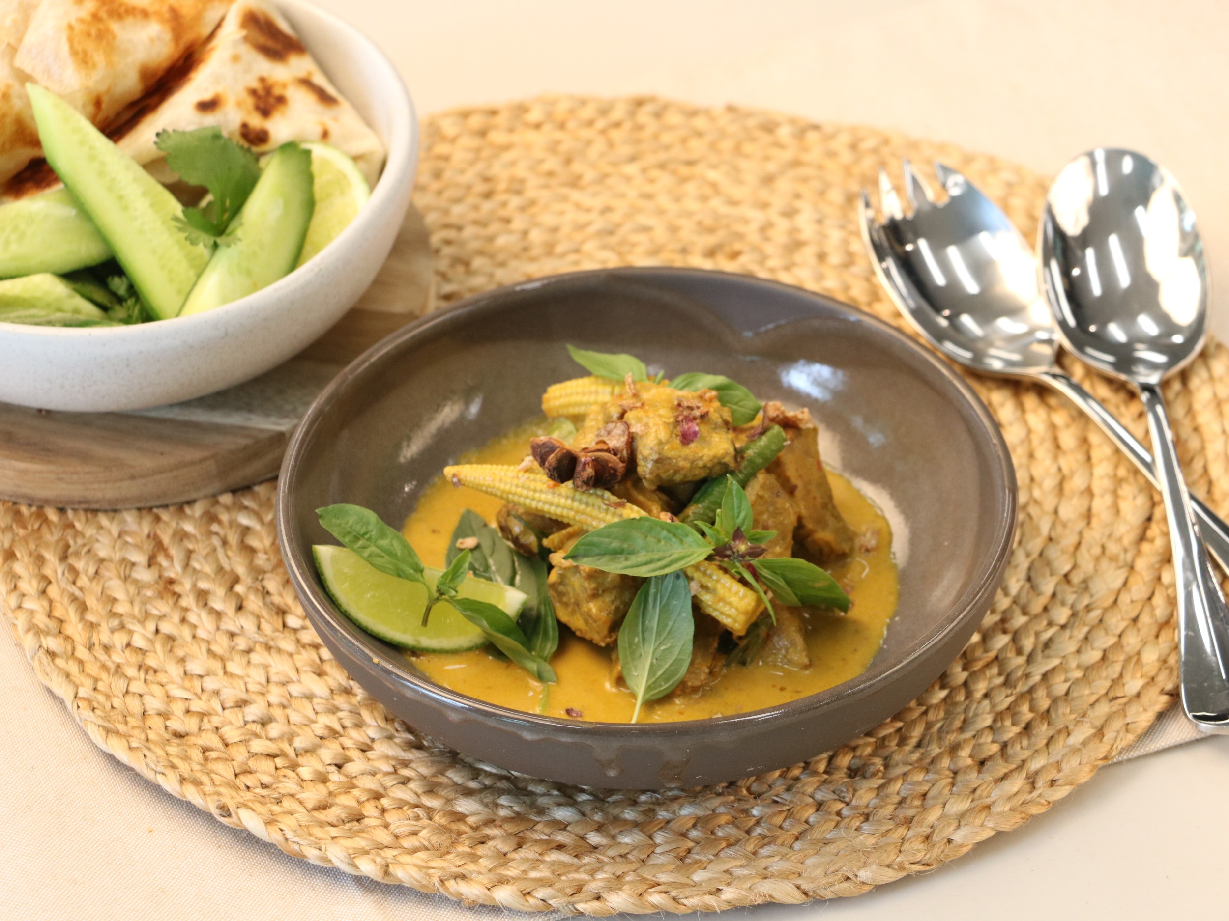 Southern Thai curry of free-range pork, snake beans, star anise and ...