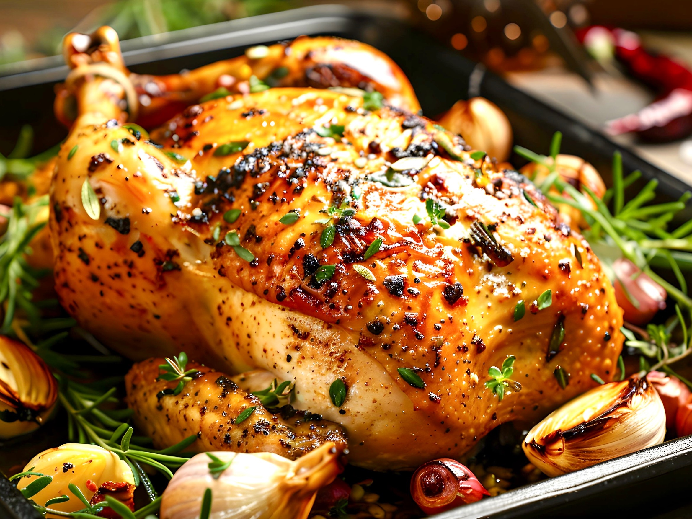 Roast Free Range Chicken [Whole Bird] - Fresh At Home - Fresh At Home ...