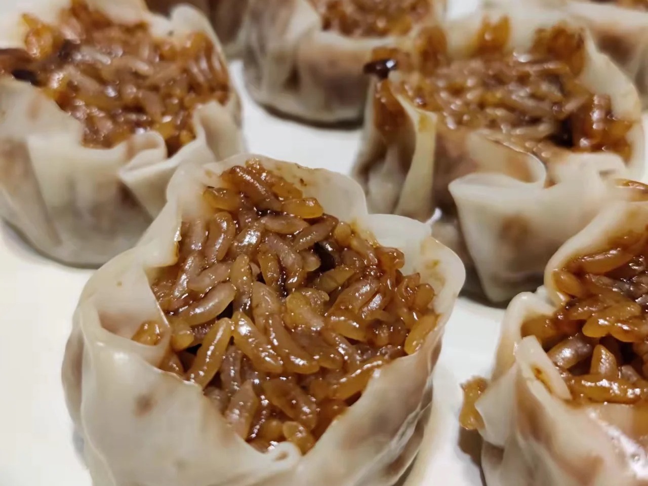 D46. 糯米烧卖（6个）Sticky Rice Sui Mai 6 pieces - B&E Real Food - B&E Real ...
