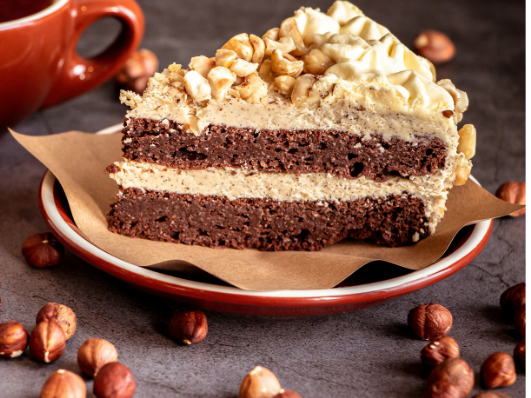 White chocolate and hazelnut chocolate cake - Epic Catering Services ...