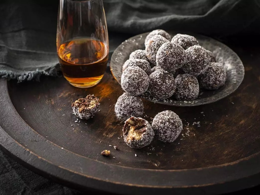 Boozy Rum Balls - Katering at Home - Katering at Home ready made-meals ...
