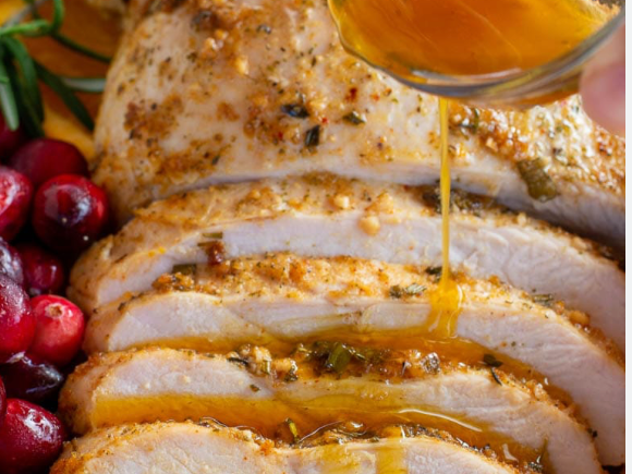 Turkey Breast with stuffing (Cooked) - Map 58 Weekly Homecooked Meals ...