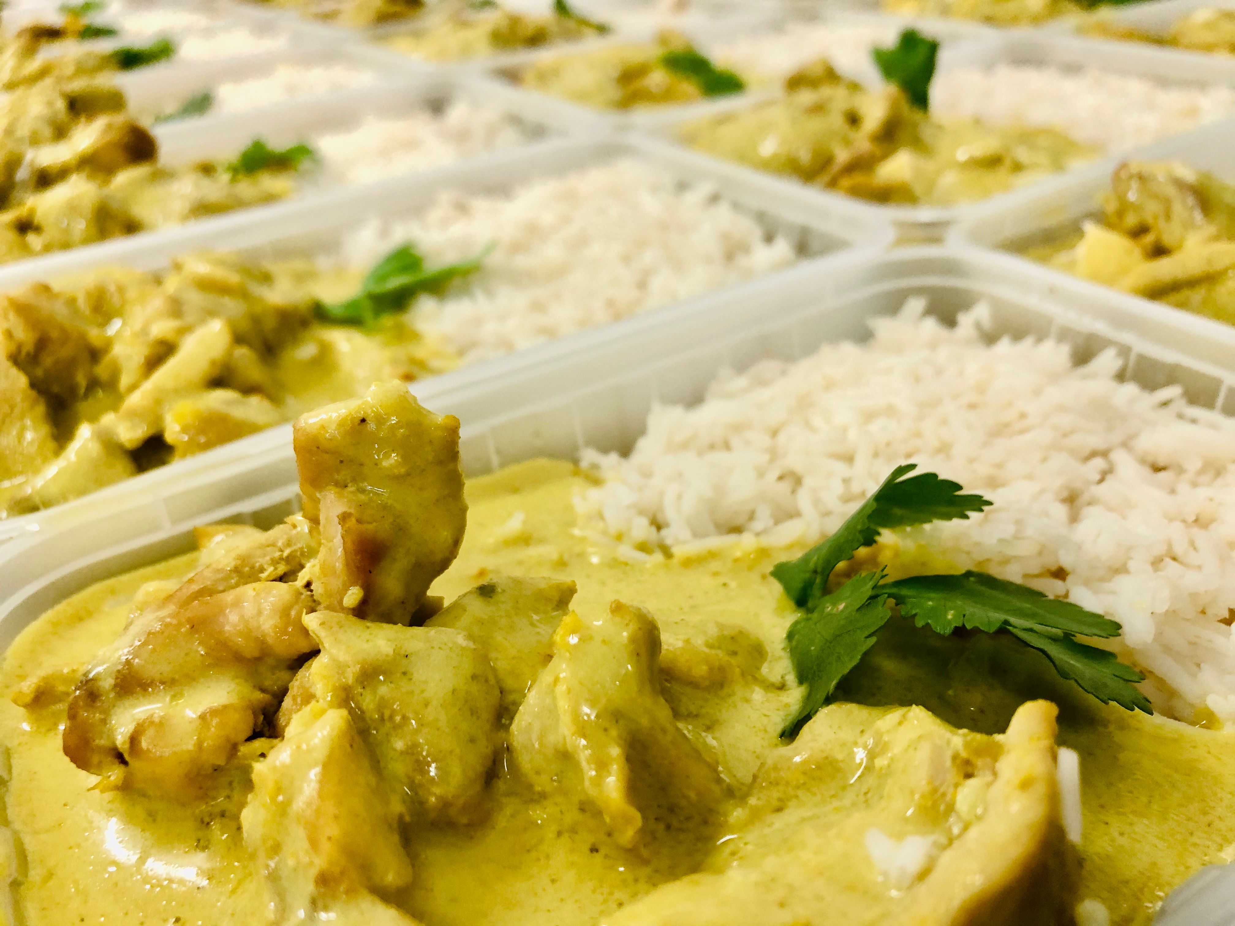 Cambodian Chicken Samla Curry with Rice Large - Eat Real Cairns - Eat ...