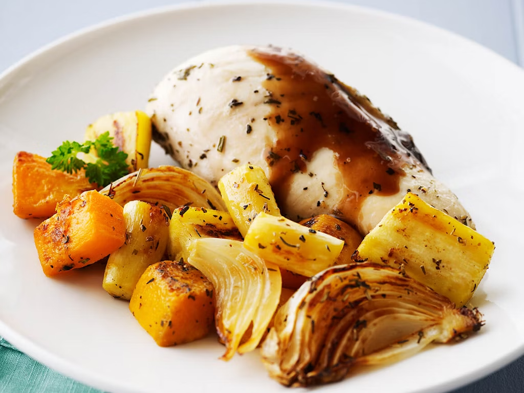 Roast Chicken with Vegetables - My Meals - My Meals | Gluten-Free ...