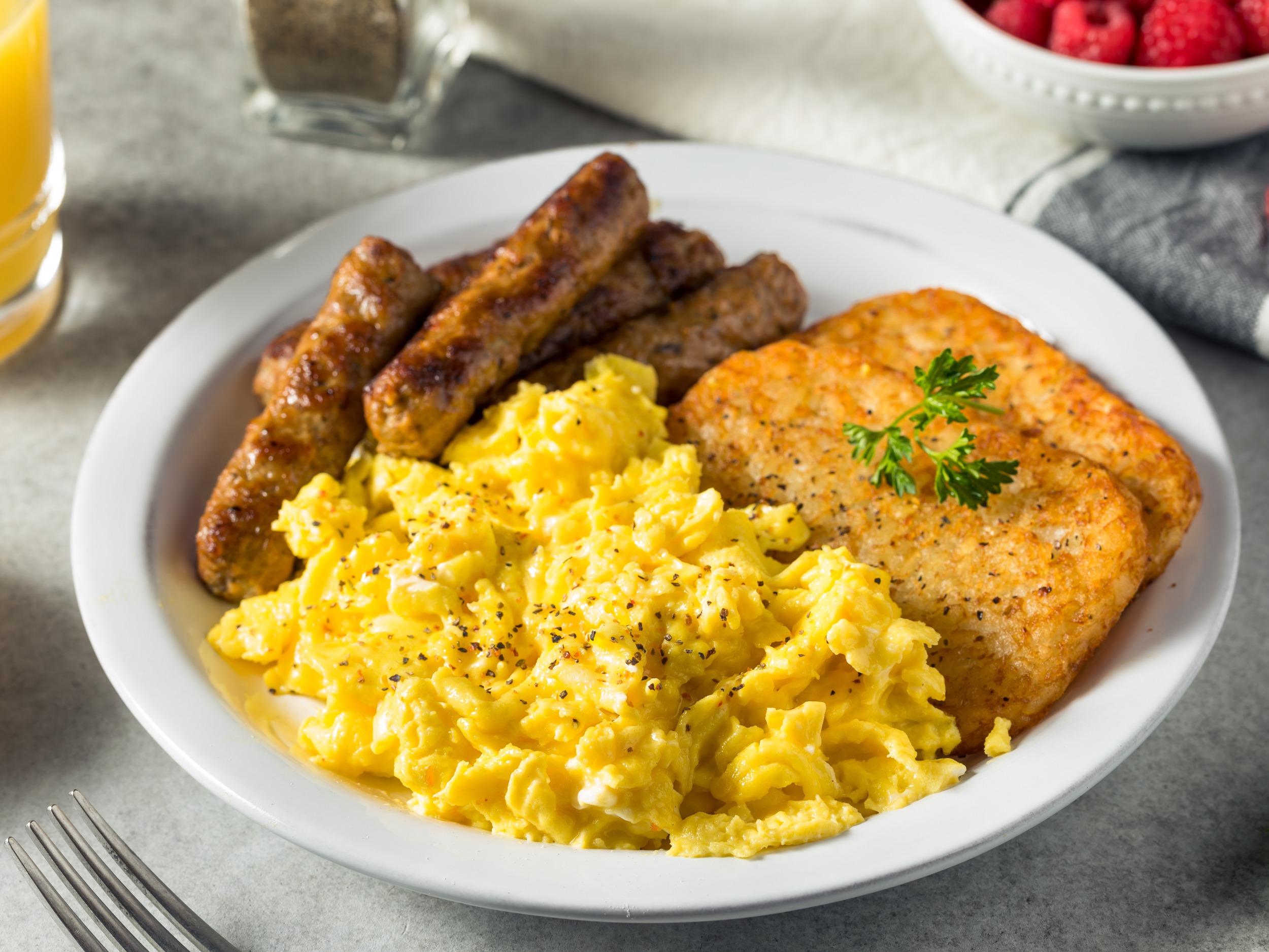 Big English Breakfast Protein 21.9G Carbs 14.1G - Perfect Portion Meals ...