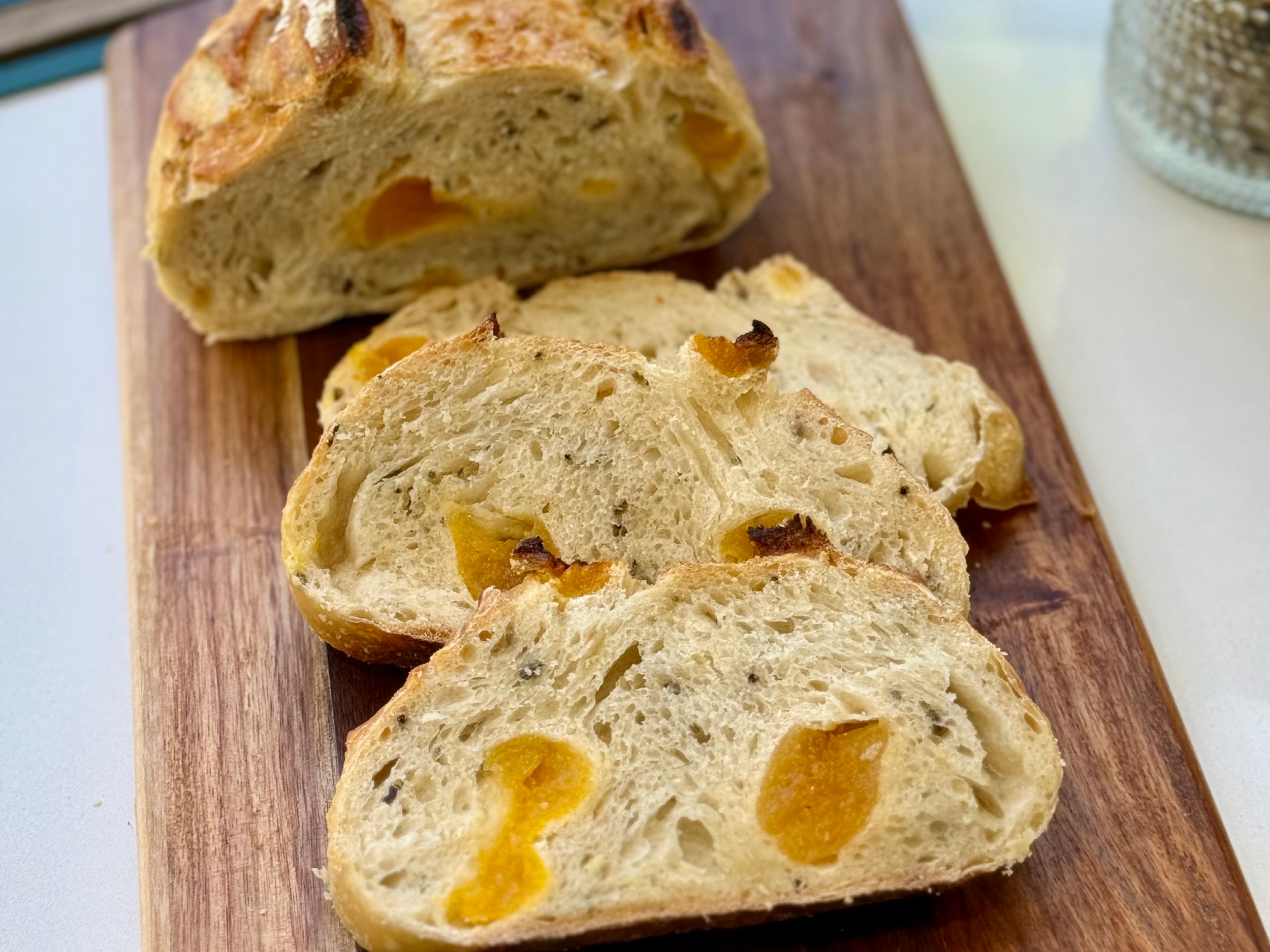 Apricot, Lavender, Walnuts and Honey Sourdough - Sweet and Sourdough ...