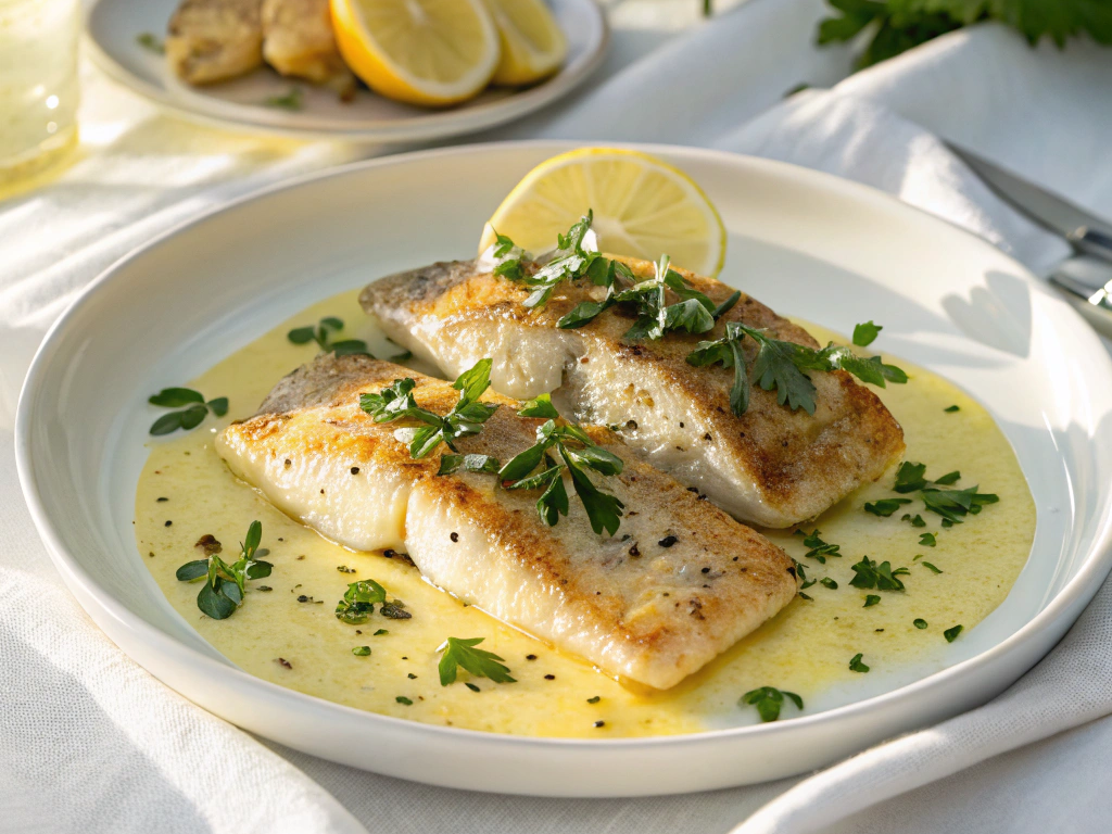 White Fish in Lemon Sauce (P) - Fed By Jed - Fed By Jed. Specialists in ...