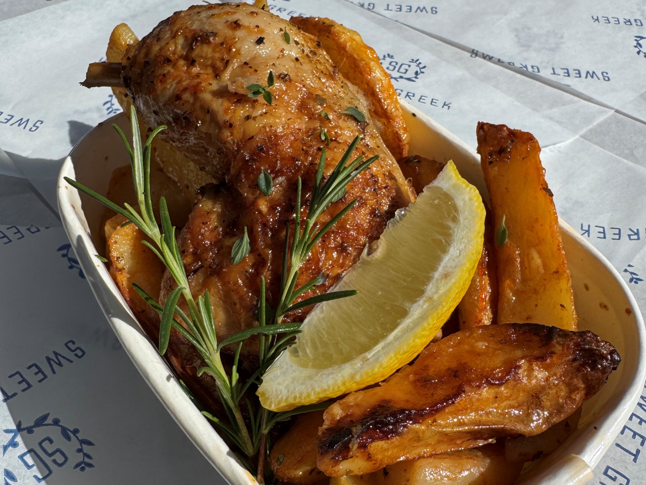 Lemon Chicken and Potatoes - Sweet Greek - Sweet Greek | Simple ...