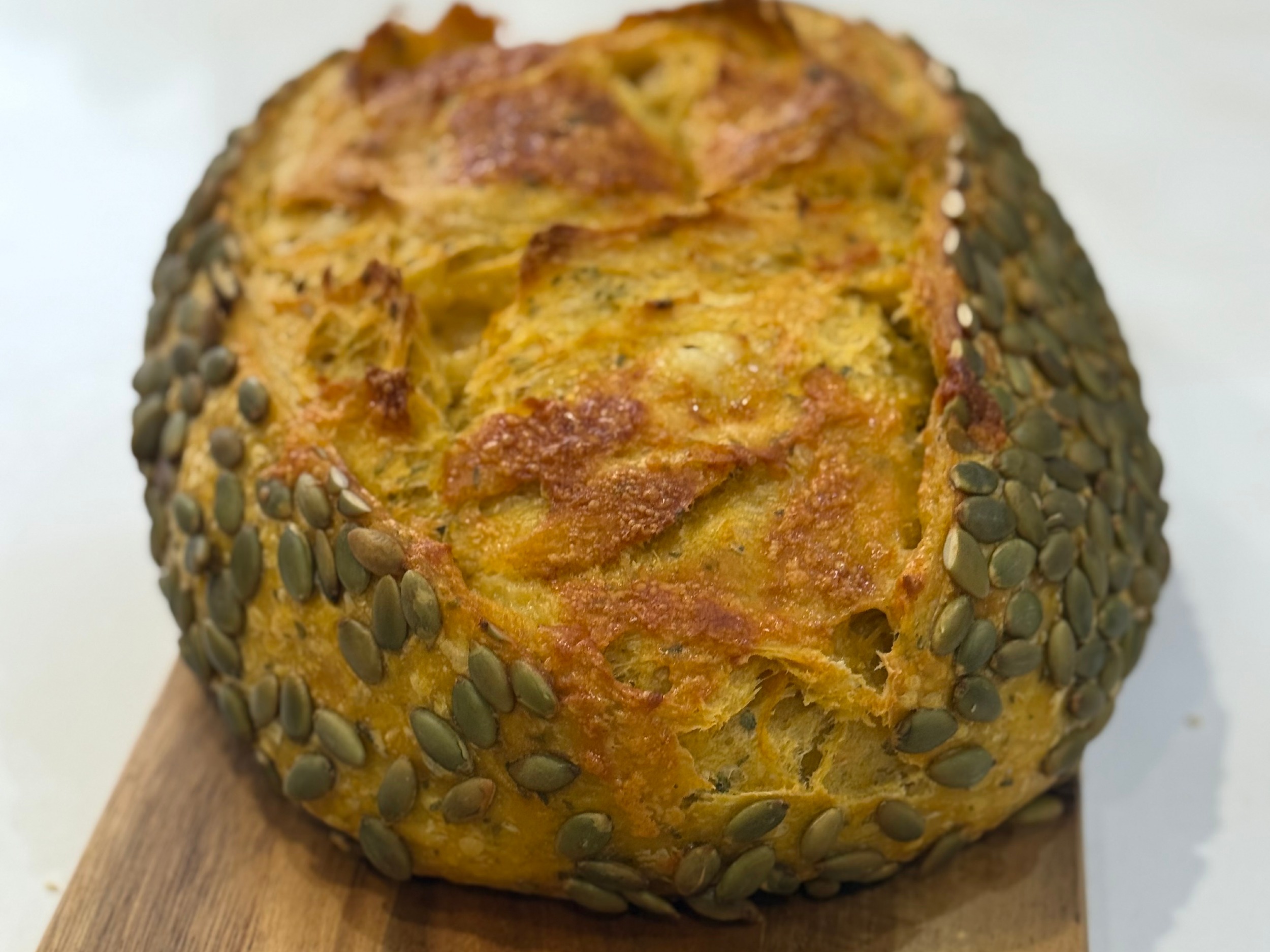 Pumpkin and Chive Sourdough - Sweet and Sourdough - Sweet and Sourdough ...