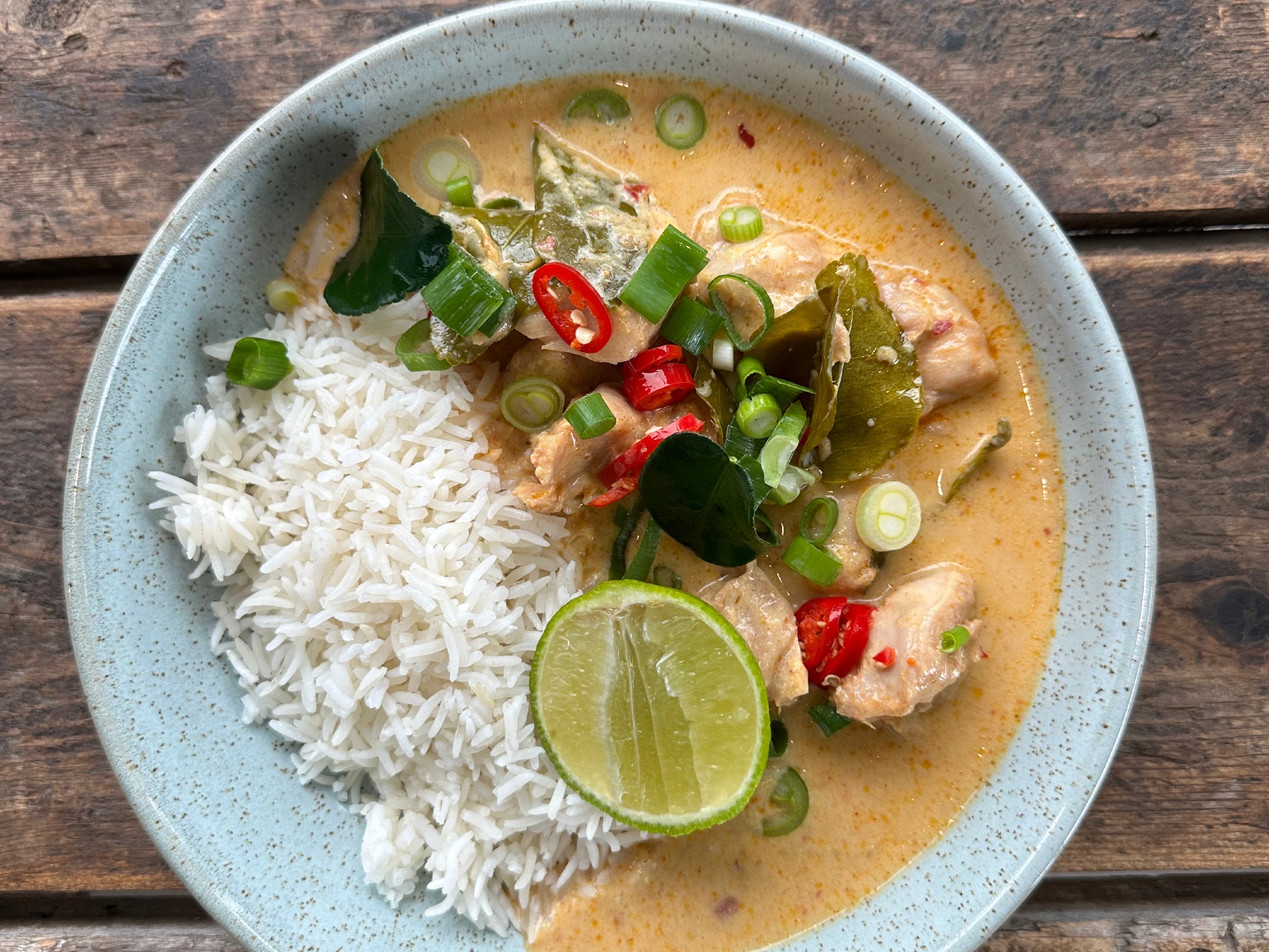 Choo Chee Chicken with rice - Local Kitchen Co - Local Kitchen Co ...
