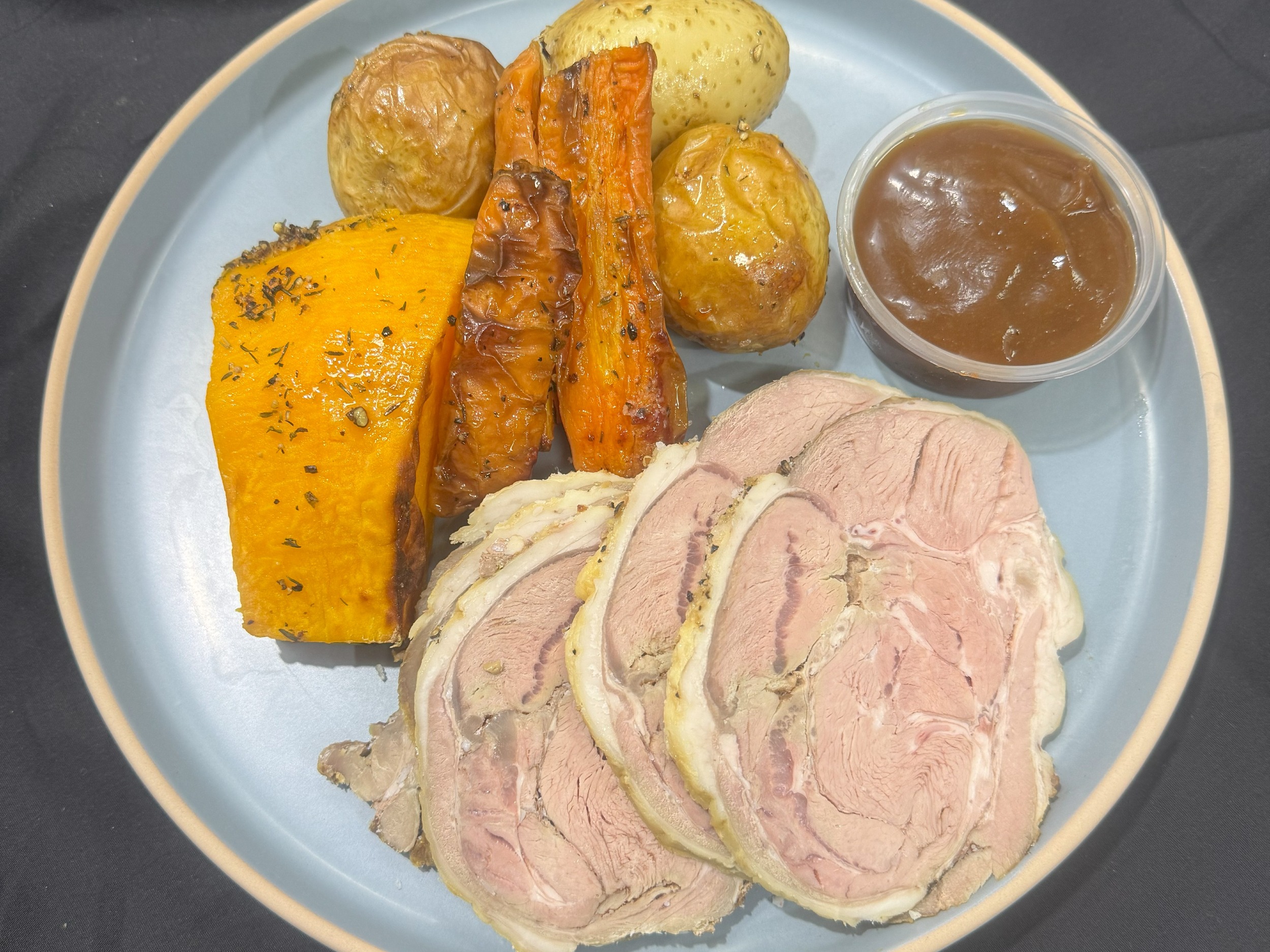 Roast Lamb & Vegetables Meal - Main Course Kitchen - Main Course ...