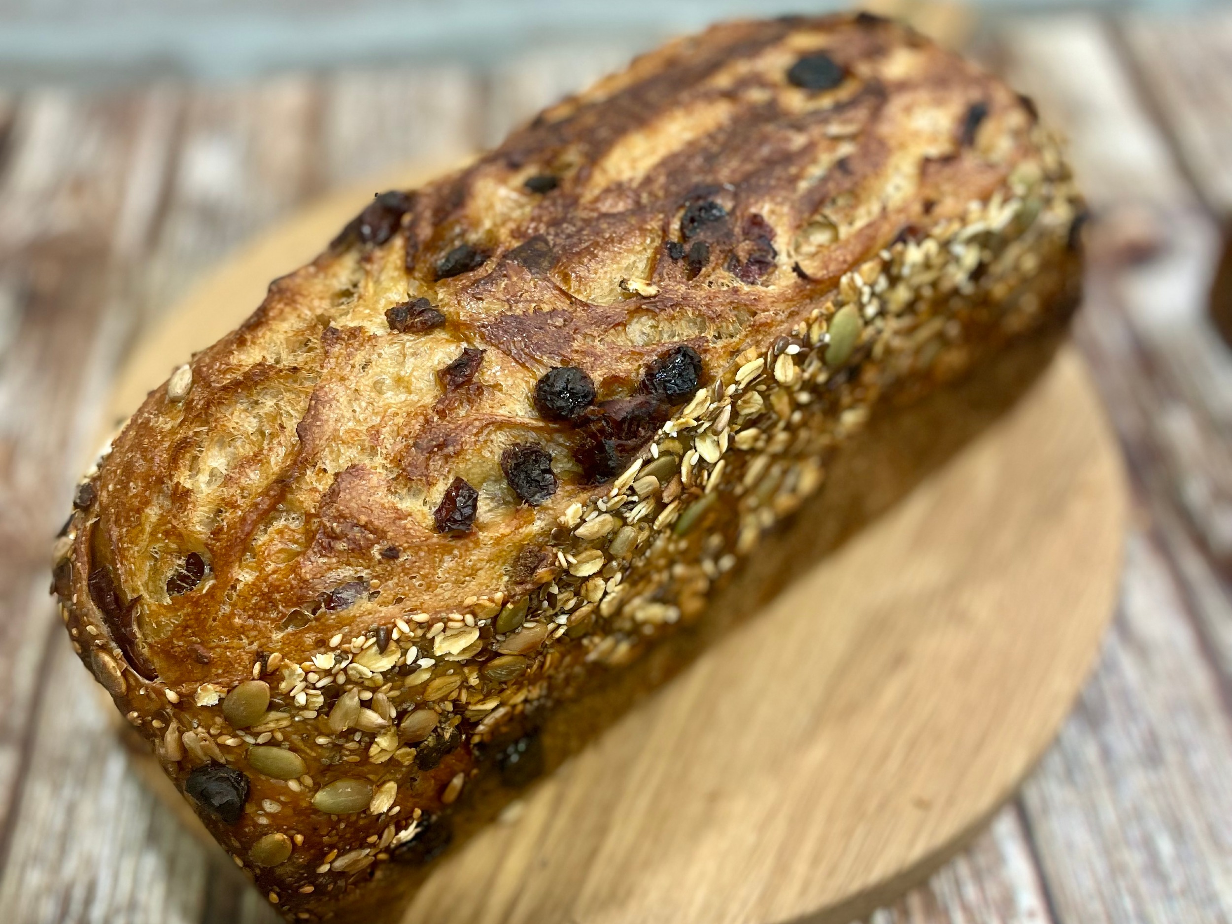 Spiced Fruit and Walnut Sourdough Sandwich Loaf - Sweet and Sourdough ...