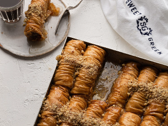 Baklava Fingers - Sweet Greek - Sweet Greek | Simple & Sumptuous Greek ...
