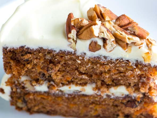 Carrot and Sultana Cake with Burnt Butter Cream Cheese Frosting ...
