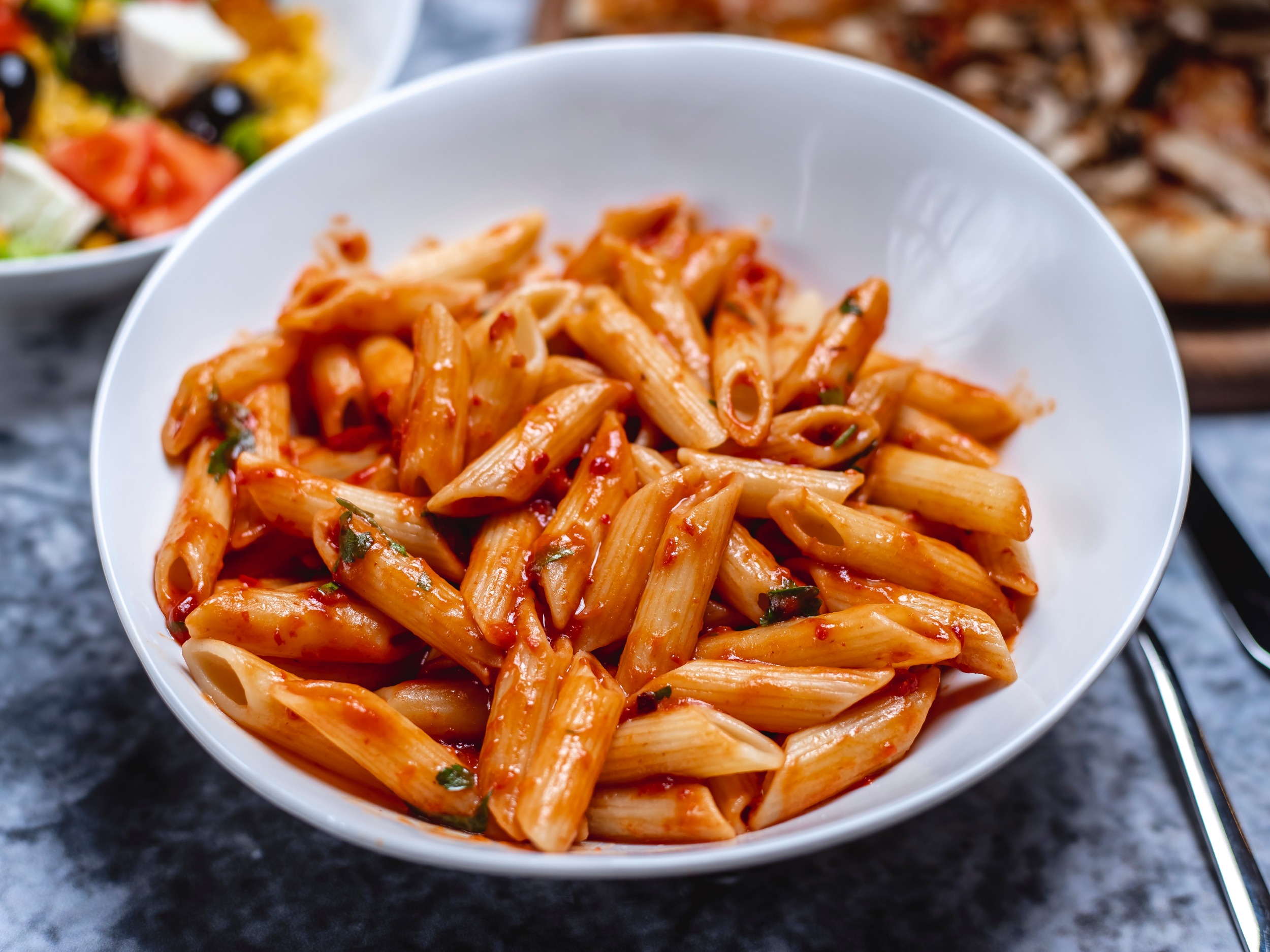 Vegetable & Napoli Penne Pasta (V) - Fed By Jed - Fed By Jed ...
