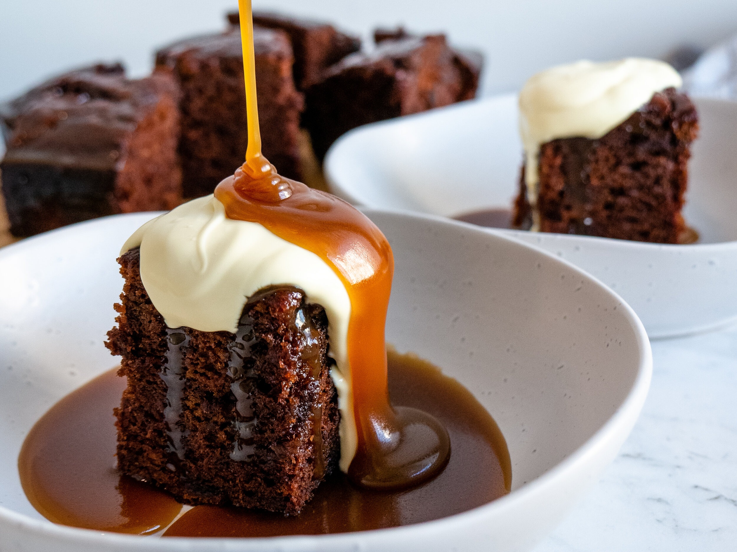 Sticky Date pudding with Medjool dates and crystallized ginger - Marçi ...